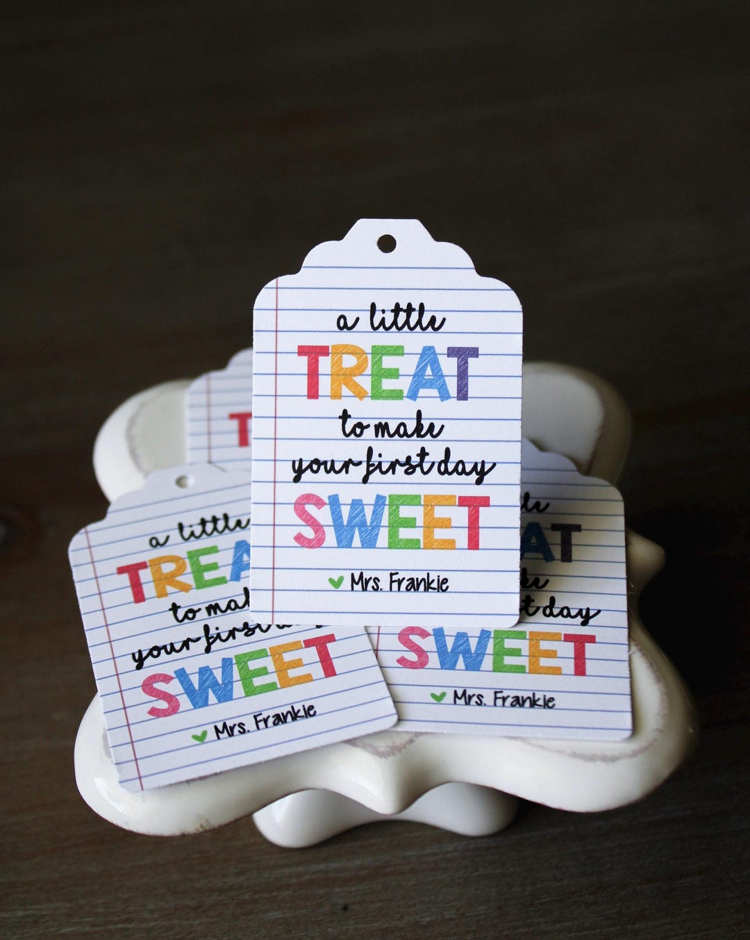 Back to School Party Favors • A Little Treat to Make Your First Day ...