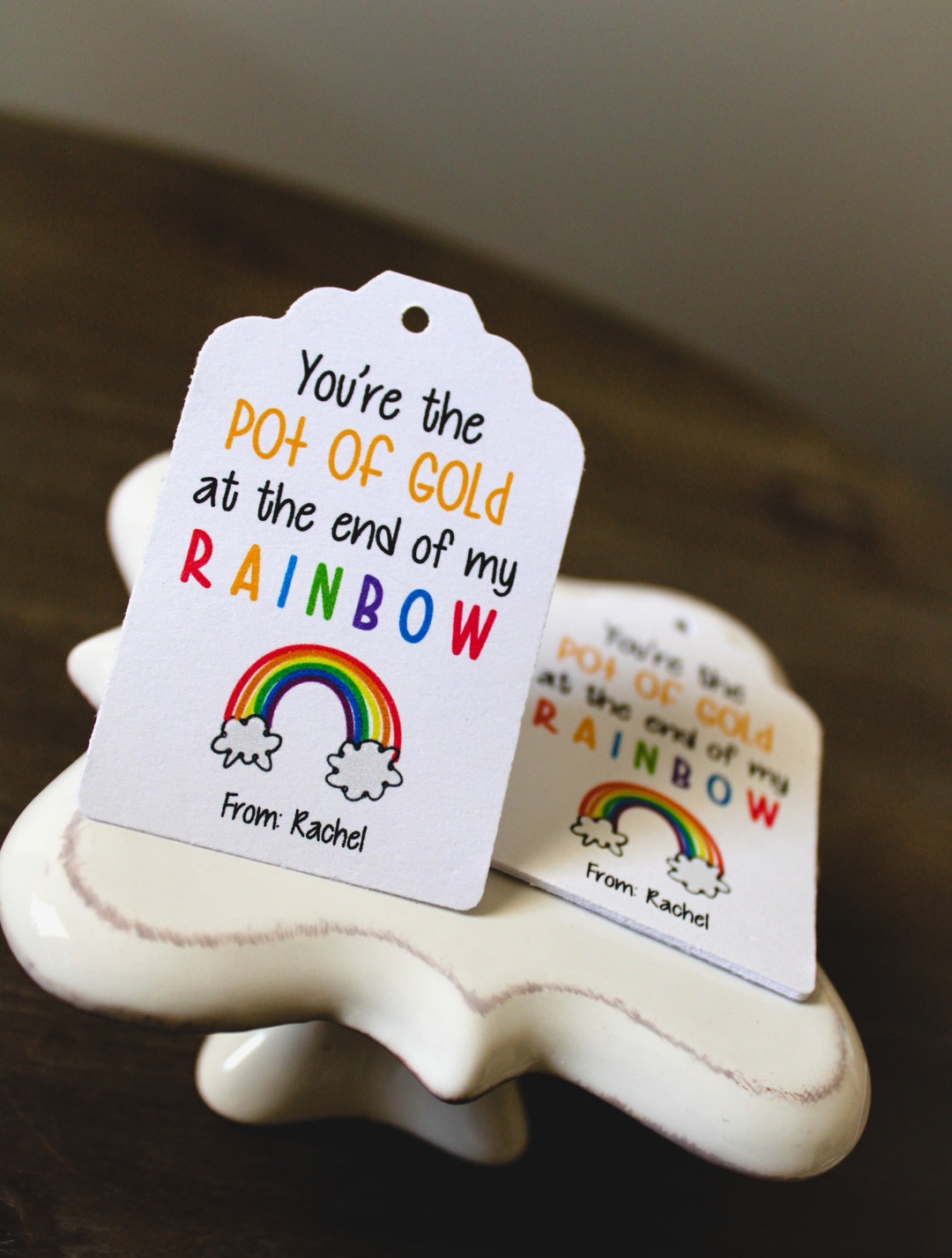 St Patrick’s Day Tags for Friends and Teachers • You’re the Pot of Gold ...