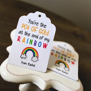 St Patrick’s Day Tags for Friends and Teachers • You’re the Pot of Gold ...
