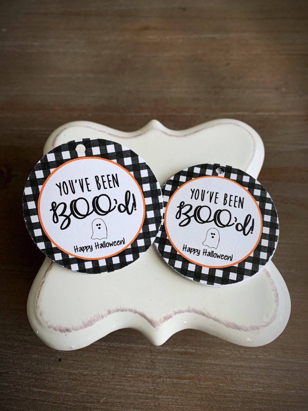 You’ve Been Boo’d • Halloween Tags • Trick or Treat Tags - Etsy