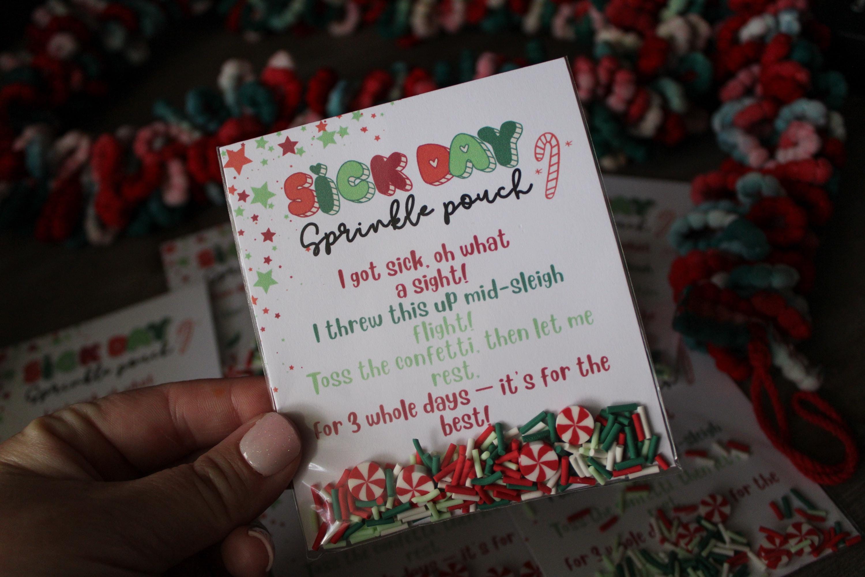 Elf Sick Day Kit - Elf Sprinkle Pouch - Christmas Elf Activity for Kids ...
