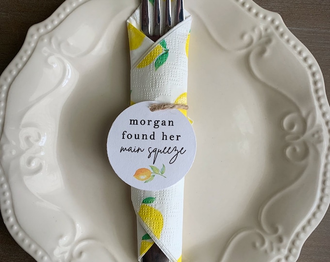 She Found Her Main Squeeze Lemon Bridal Shower Theme Lemon | Etsy