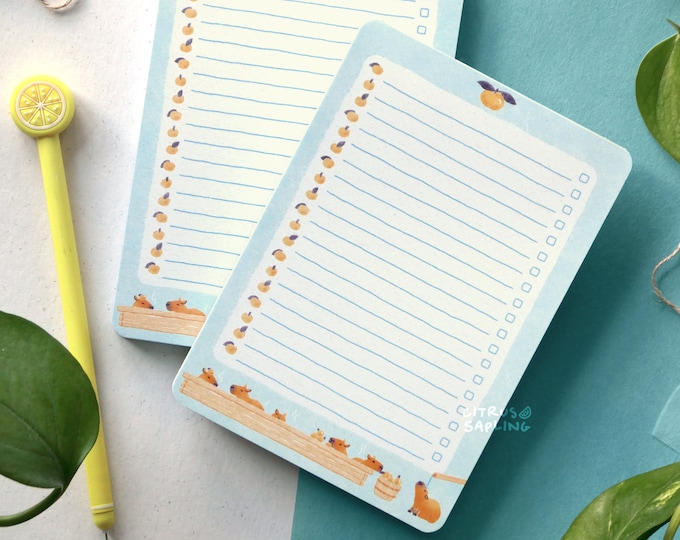 Capybara Spa Onsen Desk Companion - Cute Capybaras Gift - Kawaii Desk ...