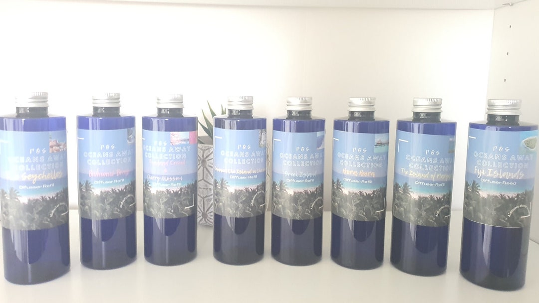 Tropical Oceans Away Diffuser Refill Oil, Large Size 250ml or 500ml ...