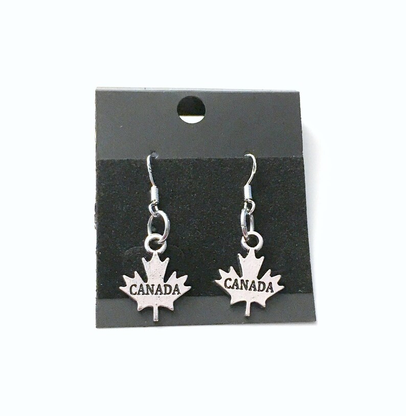 Canada Flag Earrings Gift for New Citizen Canadian Jewelry - Etsy
