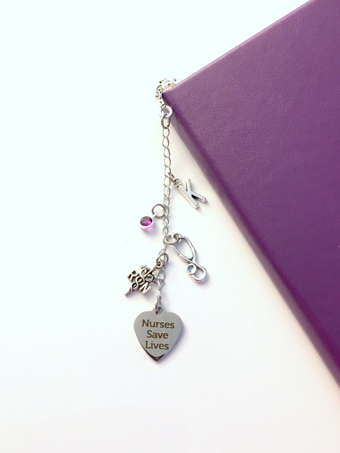 Gift for Registered Nurse RN Nursing Bookmark Metal Book - Etsy Canada