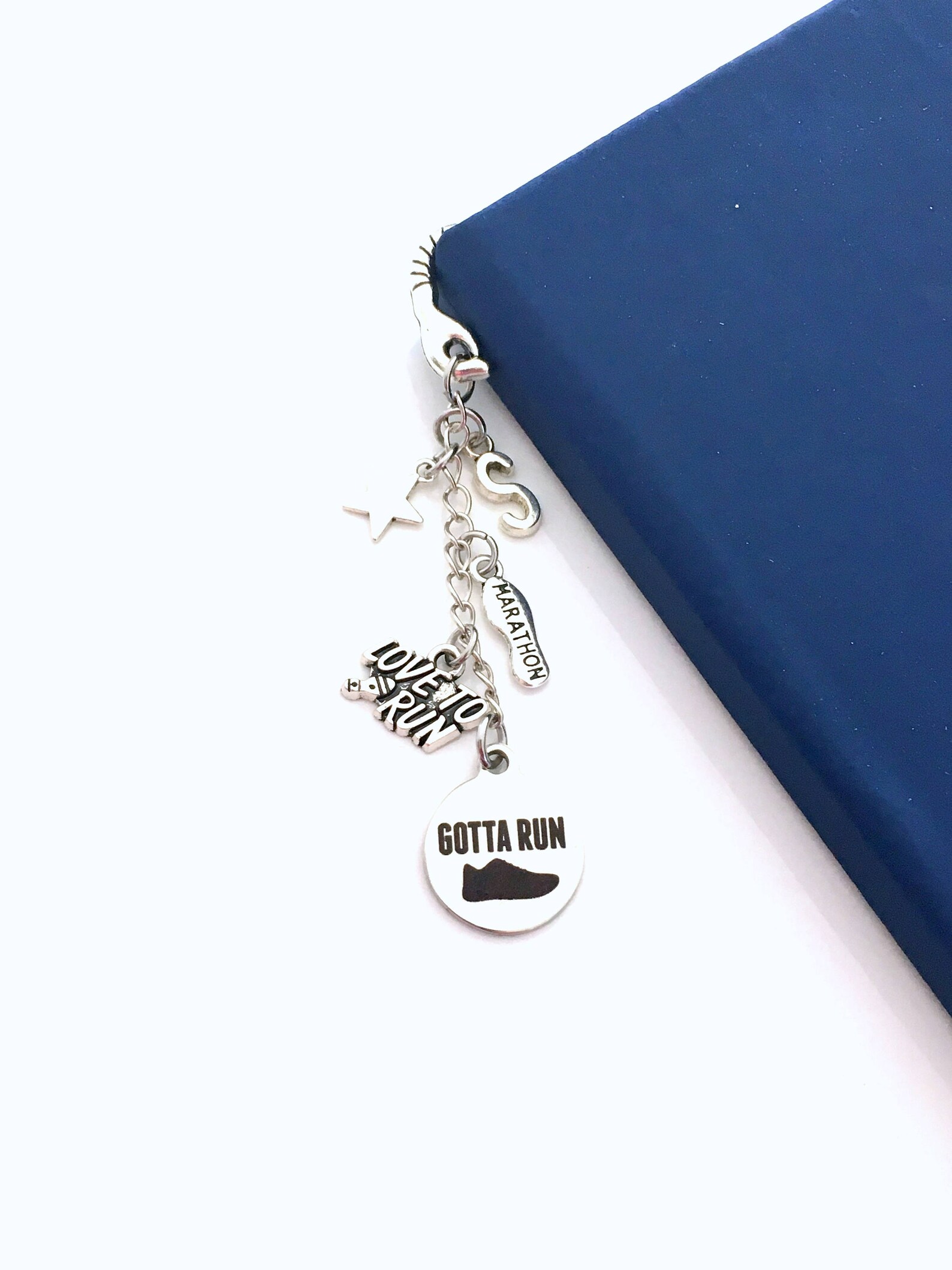 Gift for Runner Bookmark, Marathon Athlete Metal Book Mark, Gotta Run ...