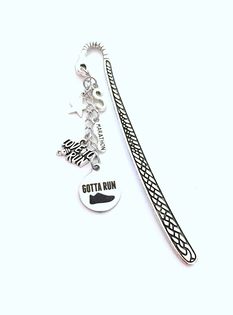 Gift for Runner Bookmark Marathon Athlete Metal Book Mark - Etsy UK