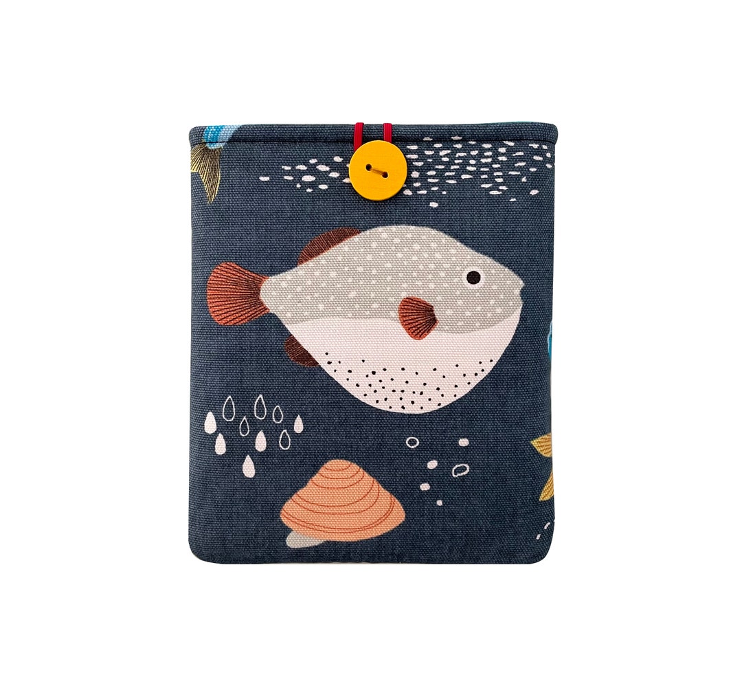 Fish Kindle Paperwhite Cover Gift, Padded Unique Kindle Sleeve ...