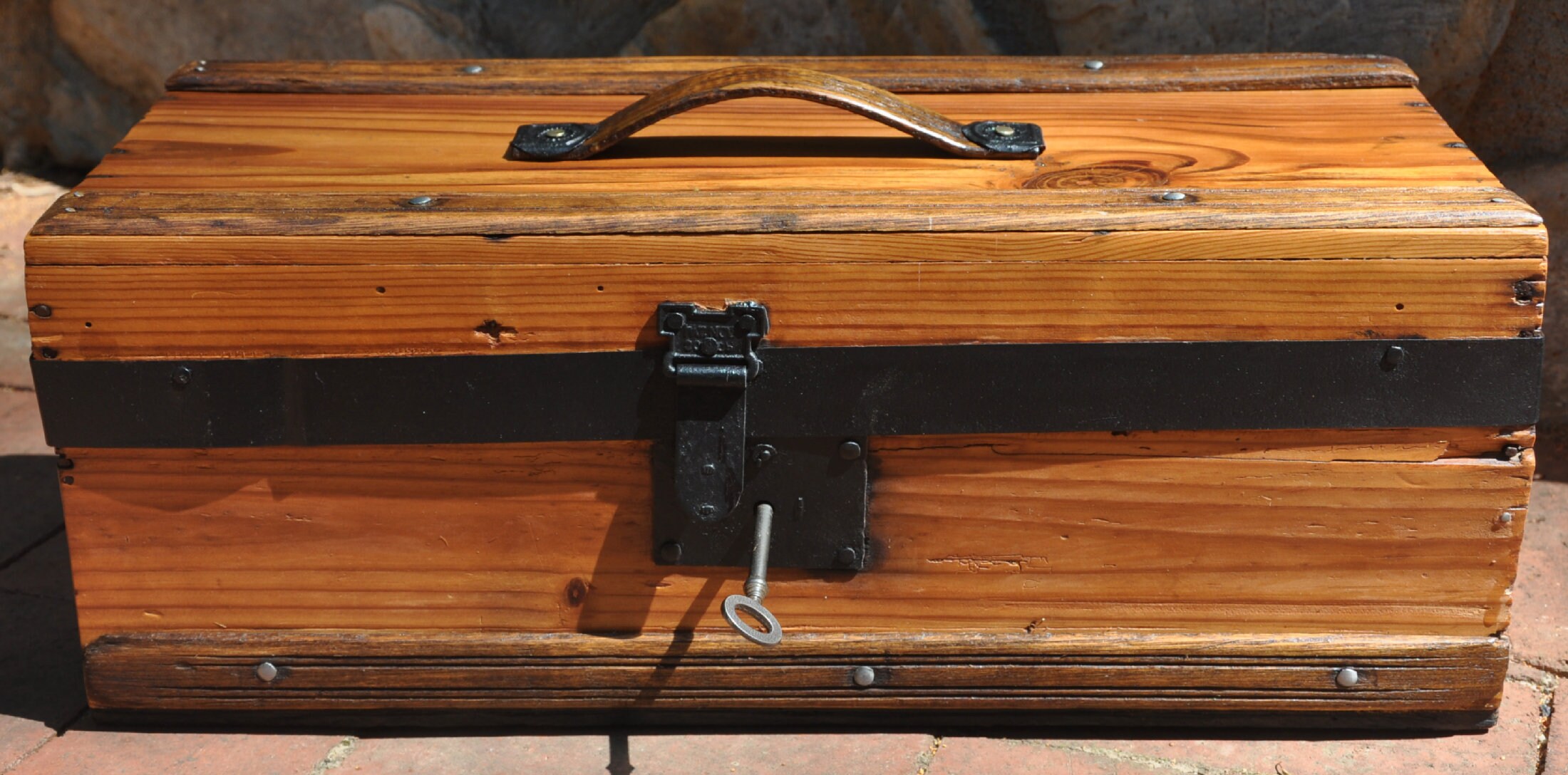Unique Size Antique Victorian Stagecoach Trunk From 1880s, Unique Size ...