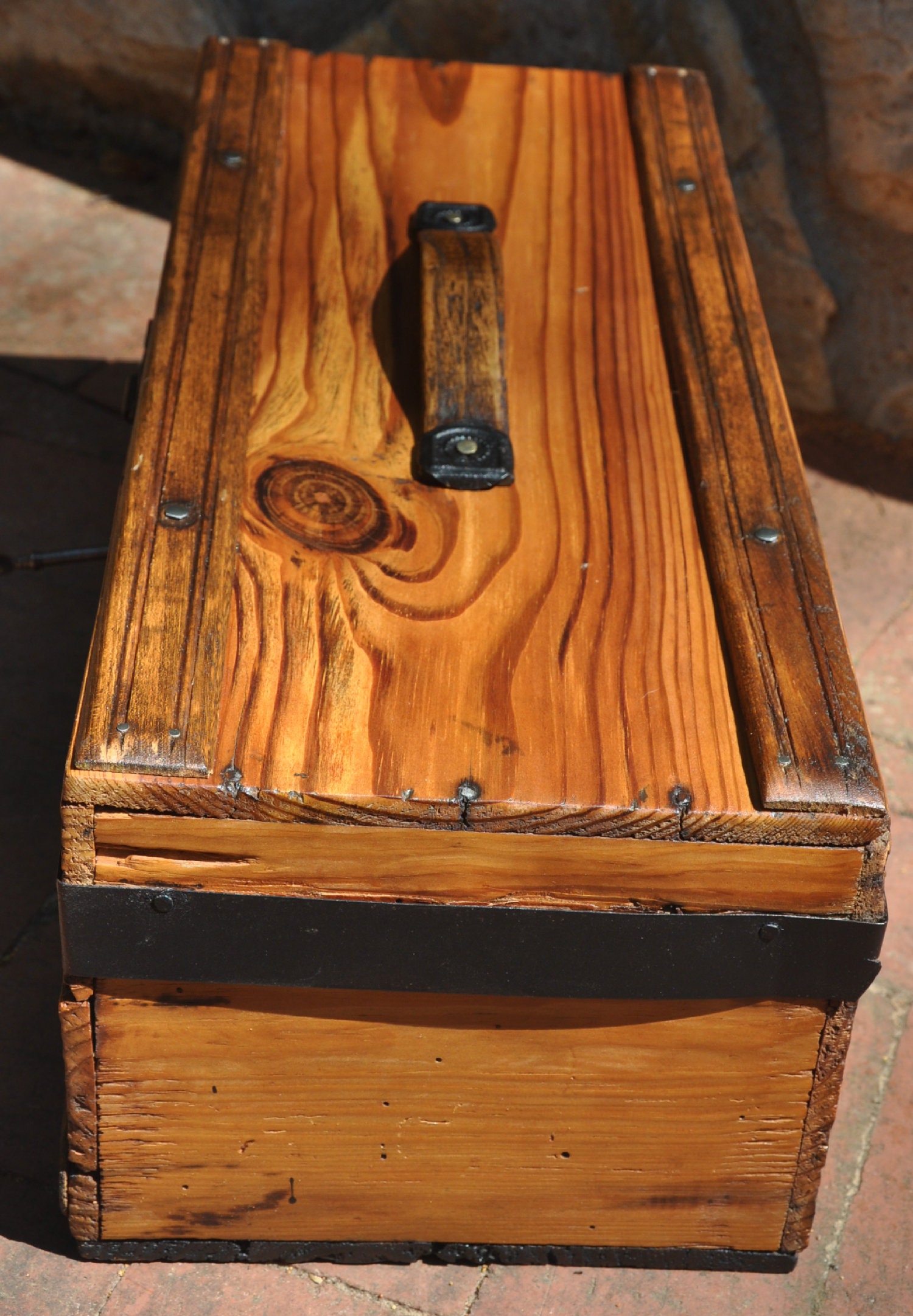 Unique Size Antique Victorian Stagecoach Trunk From 1880s, Unique Size ...