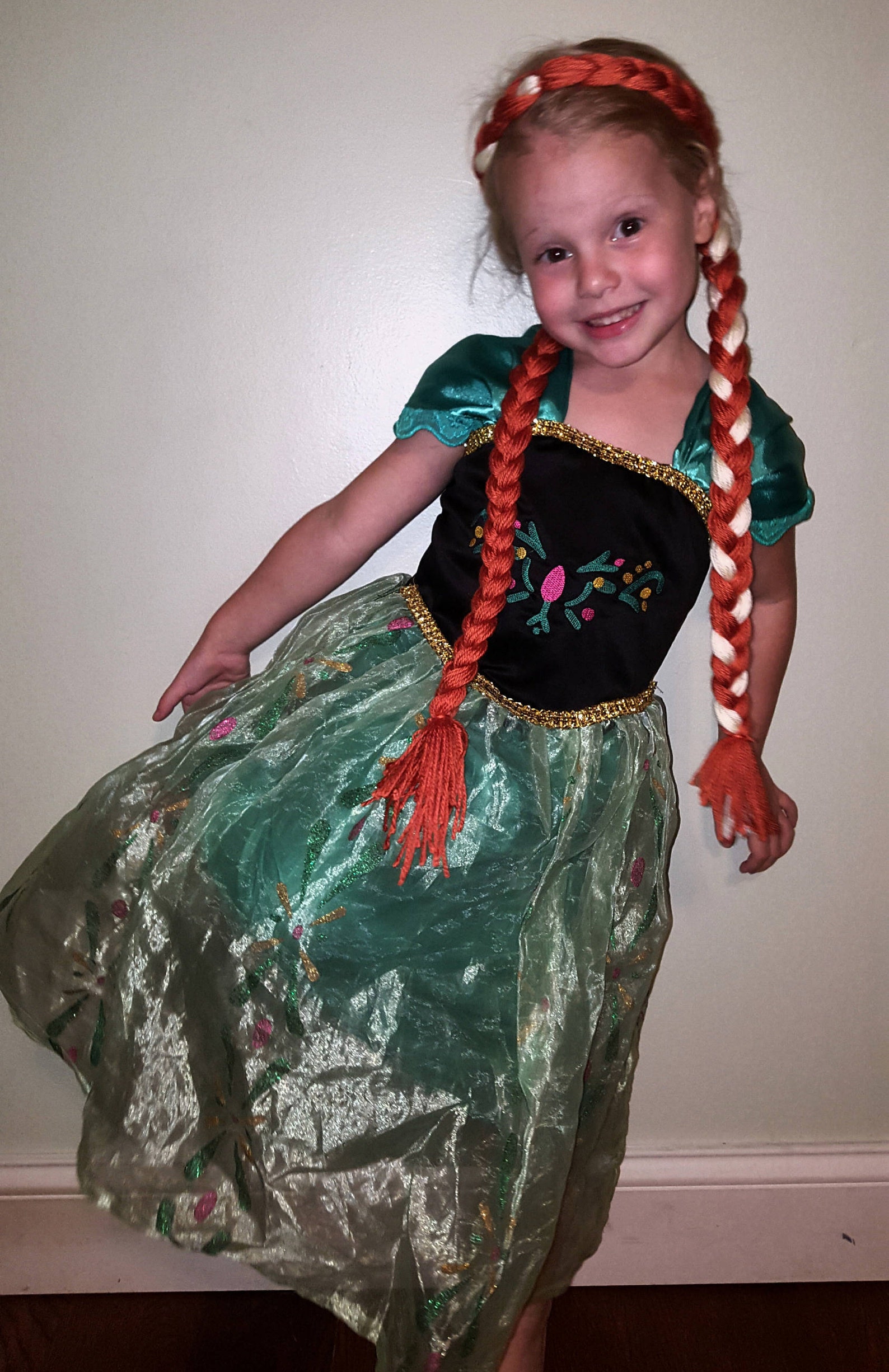 Princess Anna Inspired Anna Braids Anna Costume Frozen | Etsy