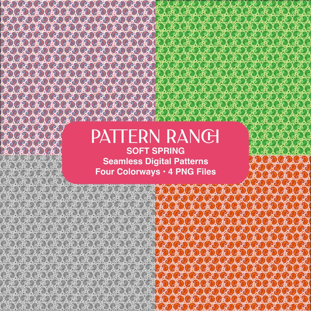 Digital Download, Instant Download, Seamless Pattern, Textile Pattern ...