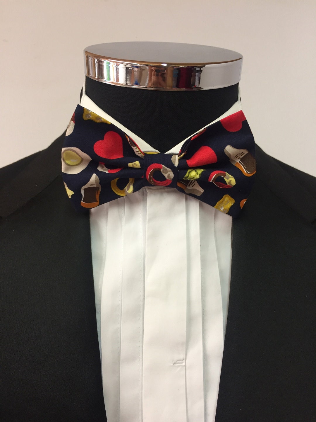 Haribo Candy Bowtie, Navy Satin Neckband, Novelty Fun Bow Tie, Sweets ...