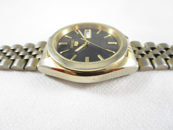 Vintage SEIKO 5 Automatic Transparent back side 21 Je… - Gem