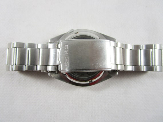 Vintage SEIKO 5 Automatic 21 Jewels transparent back … - Gem
