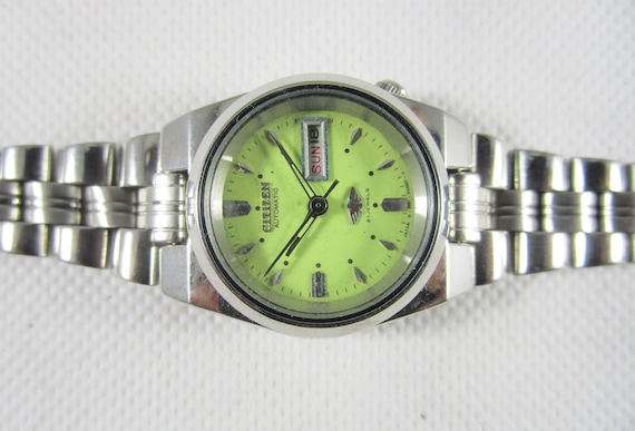 Vintage Citizen 21 JEWELS Automatic Day-Date Japan Wo… - Gem