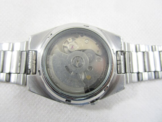 Vintage SEIKO 5 transparent back side Automatic Day D… - Gem