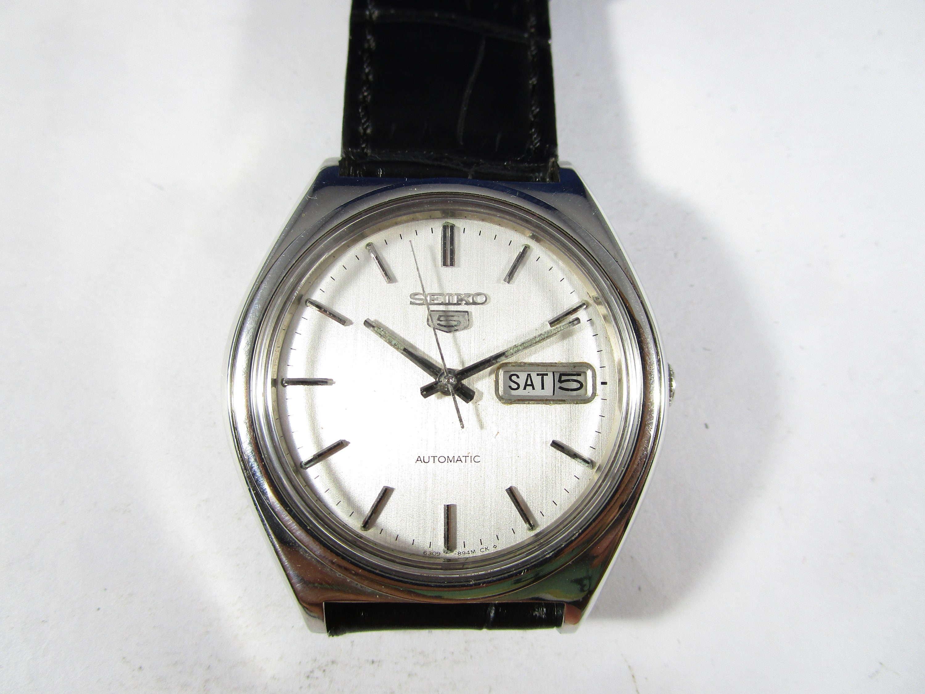 100% AUTHENTIC Vintage SEIKO 5 Automatic Day Date Original | Etsy