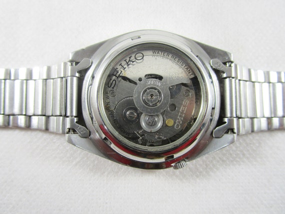 Vintage SEIKO 5 Automatic 21 Jewels transparent back … - Gem