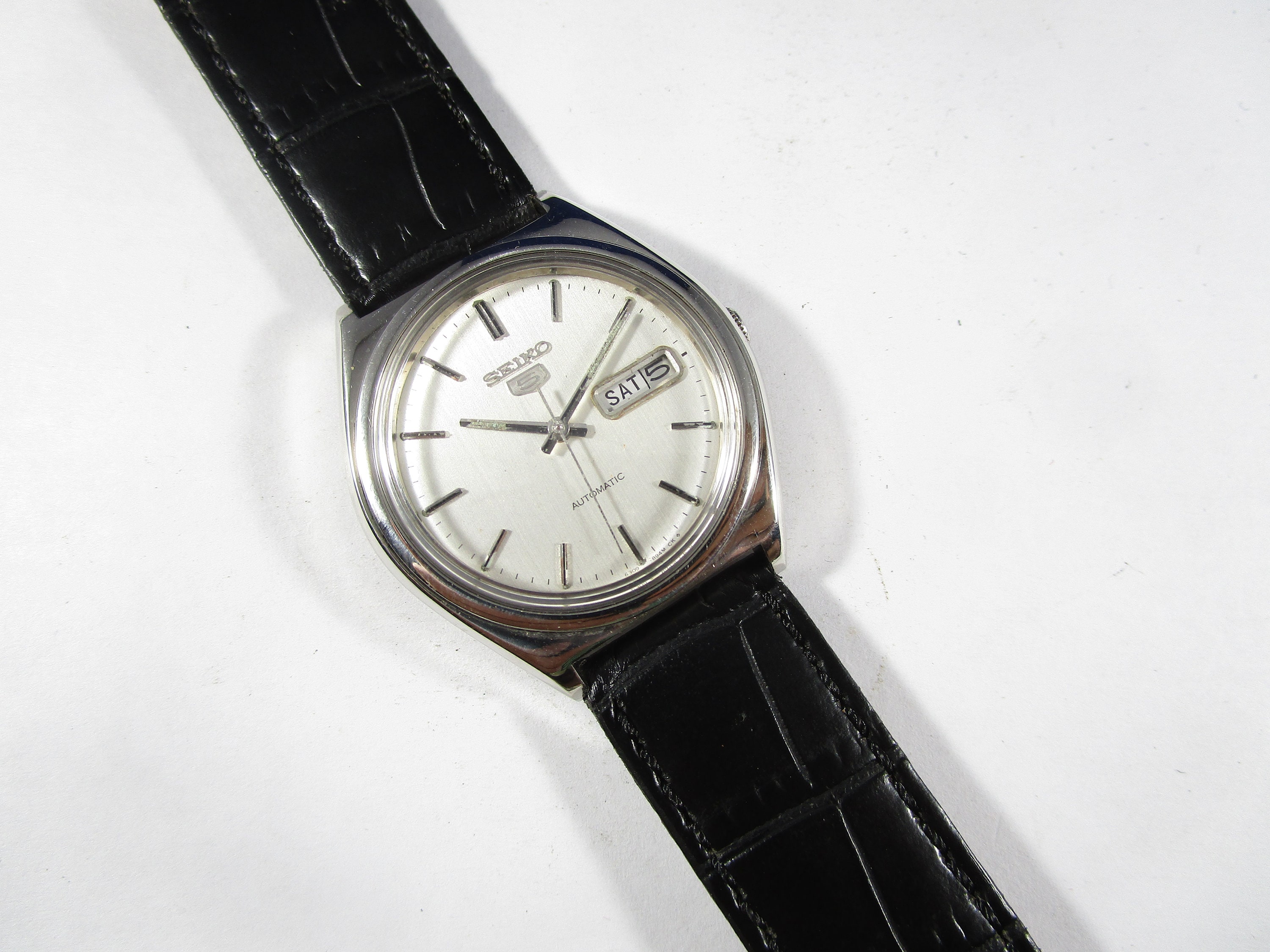 100% AUTHENTIC Vintage SEIKO 5 Automatic Day Date Original | Etsy