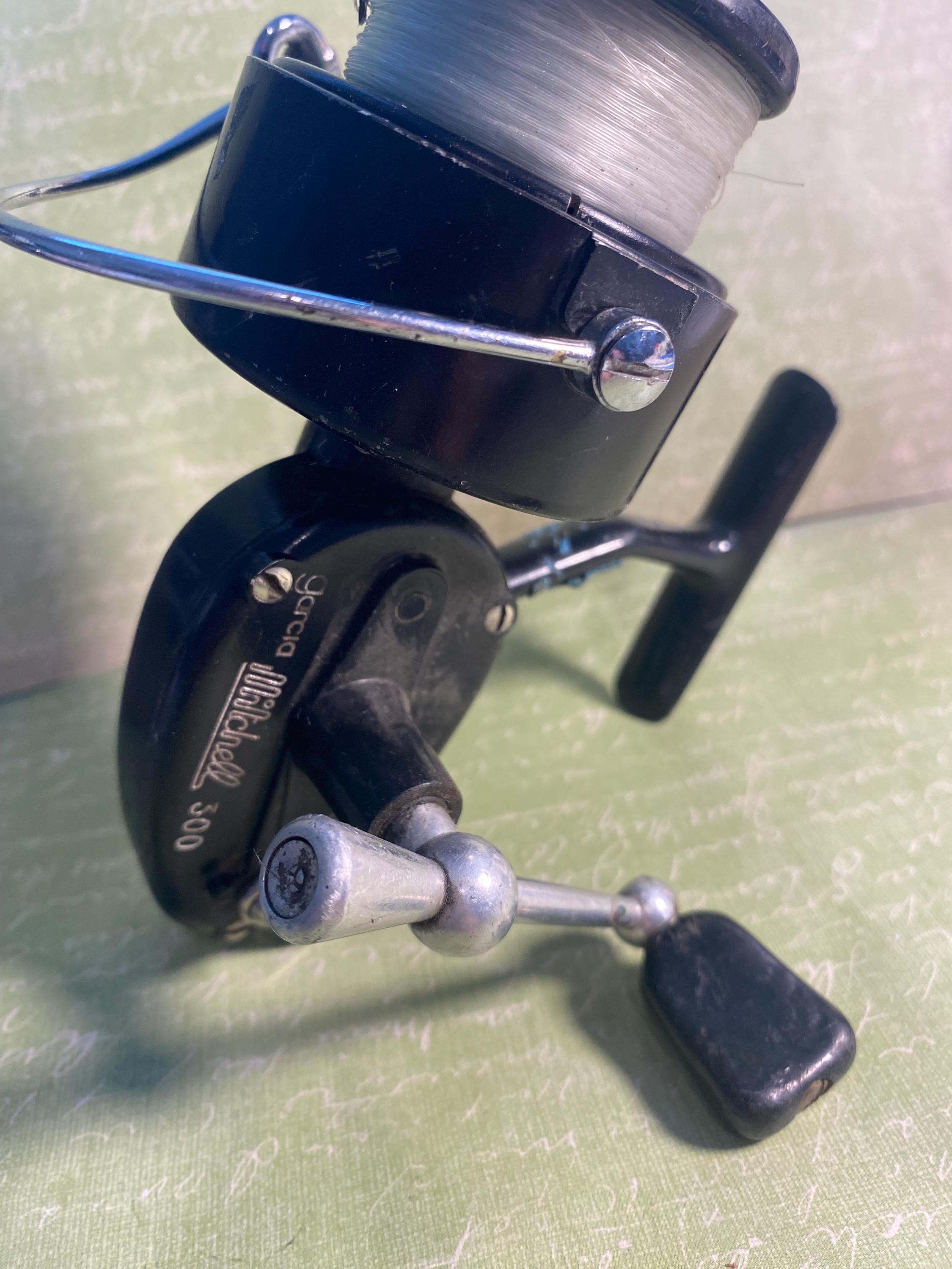 Vintage Garcia Mitchell 300 Spinning Reel - Etsy