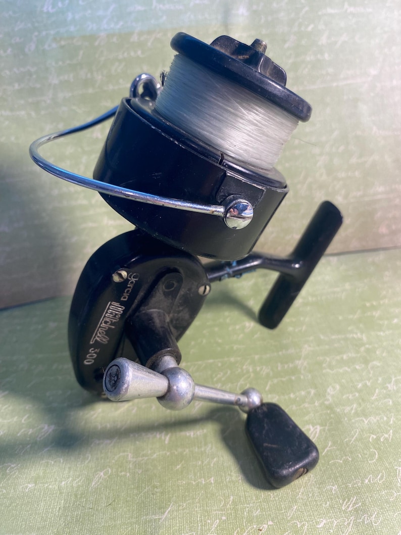 Vintage Garcia Mitchell 300 Spinning Reel - Etsy