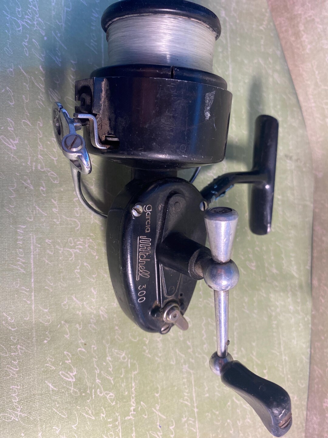 Vintage Garcia Mitchell 300 Spinning Reel - Etsy