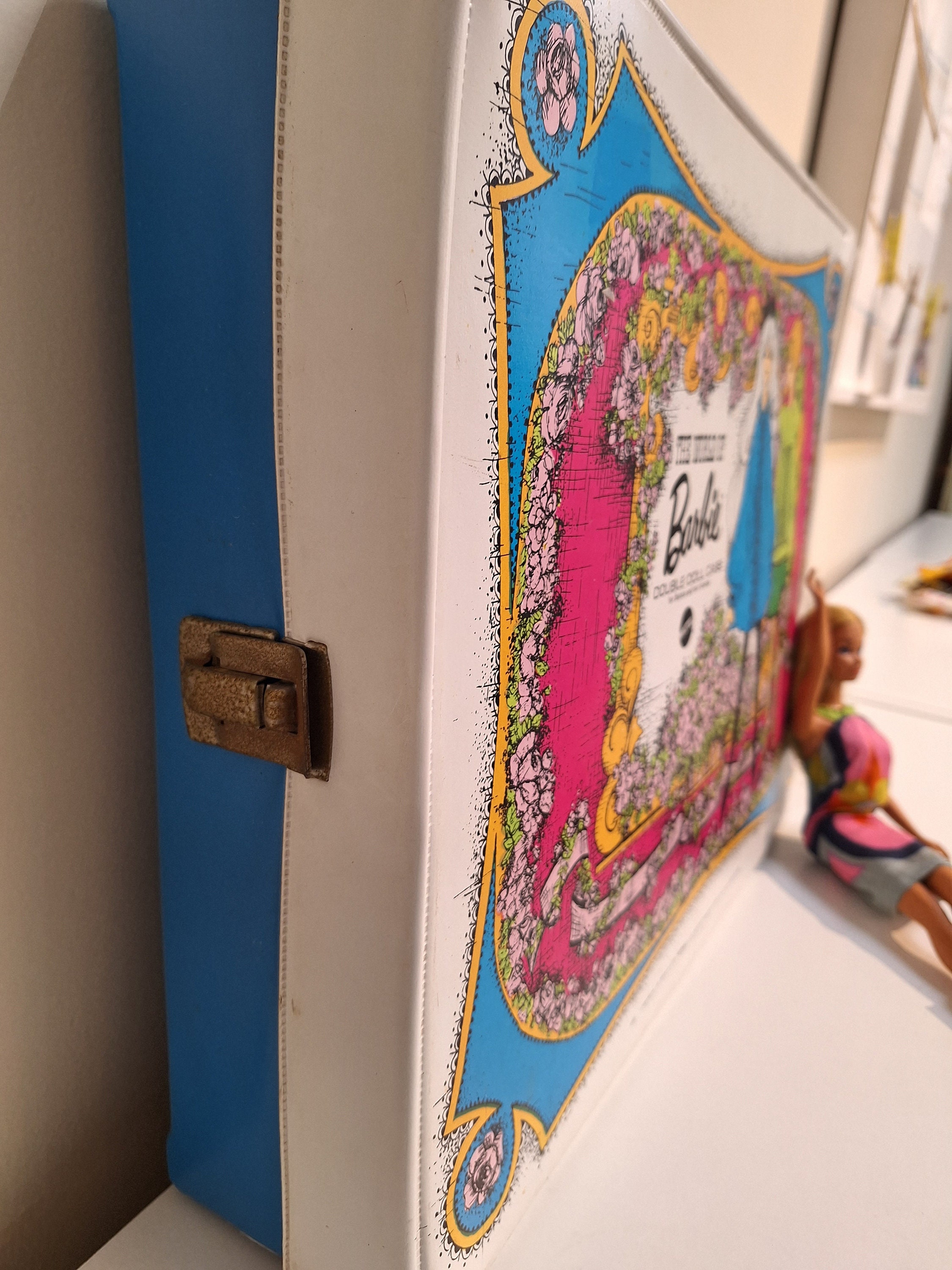 Vintage 1968 the World of Barbie Double Doll Case With Barbie ...
