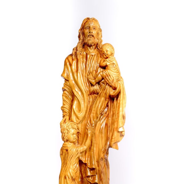 Wood Jesus - Etsy