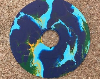 Painted record | Etsy