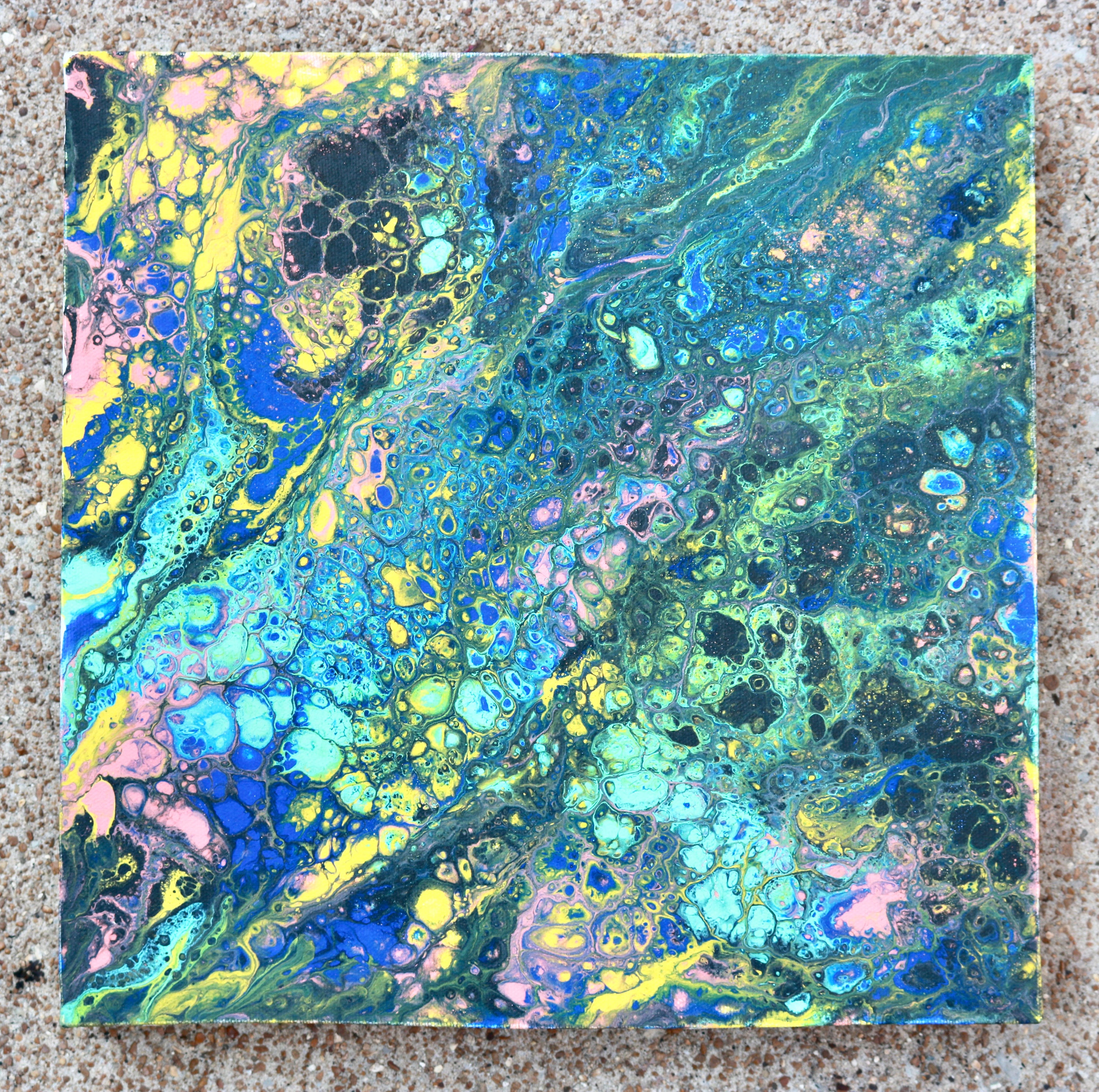 Fluid Acrylic Painting - Etsy