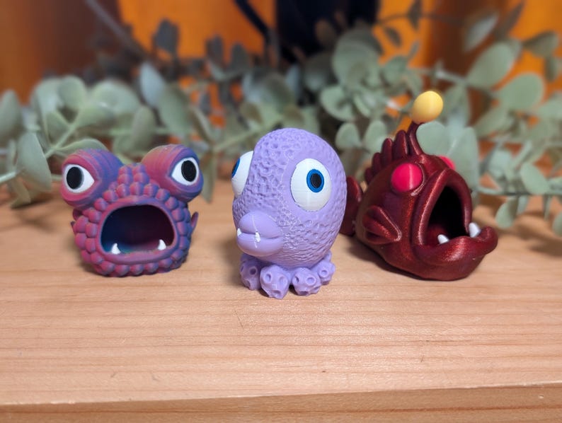 Pocket Loonies, Shelf Critters, Creature Collection, Desk Pet Bundle ...