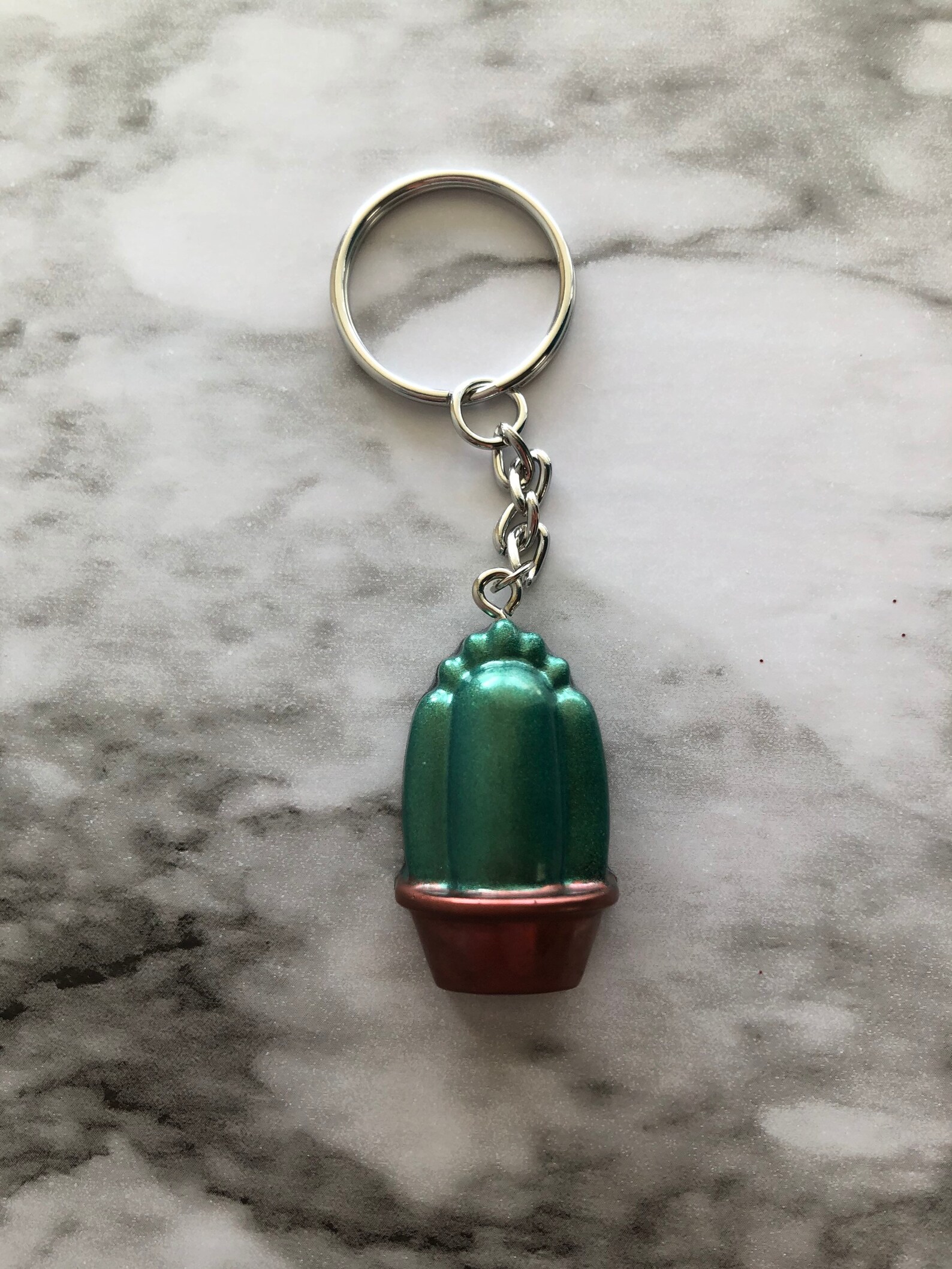 Cactus Keychain - Etsy