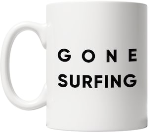 Surfing Mug, the Best Surfer, Surfing Coffee Mug, Surfer Mug, Funny ...