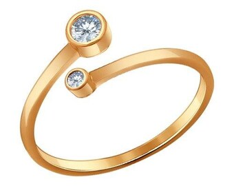 Rectangle Ring Open Rectangle Ring Long Modern Ring Simple | Etsy