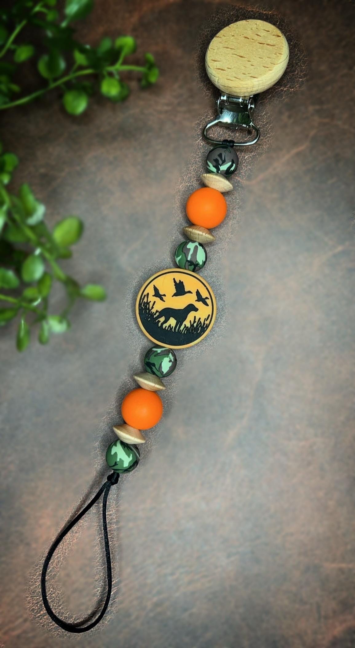 Custom Pacifier Clip, Duck Call, Hunting, Ducks, Camo, Lab, Keepsake ...