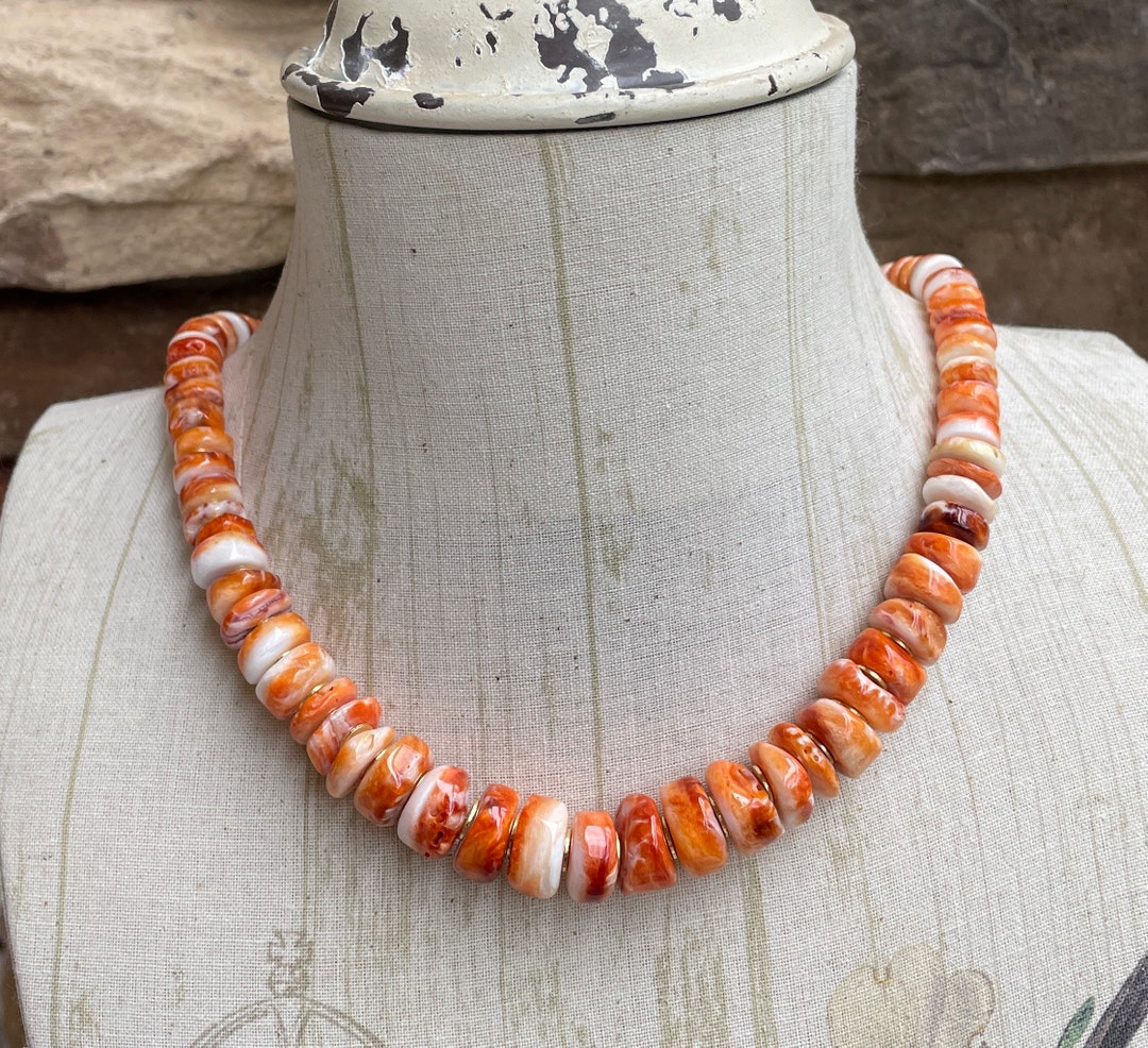828 - Spiny Oyster Necklace - Etsy