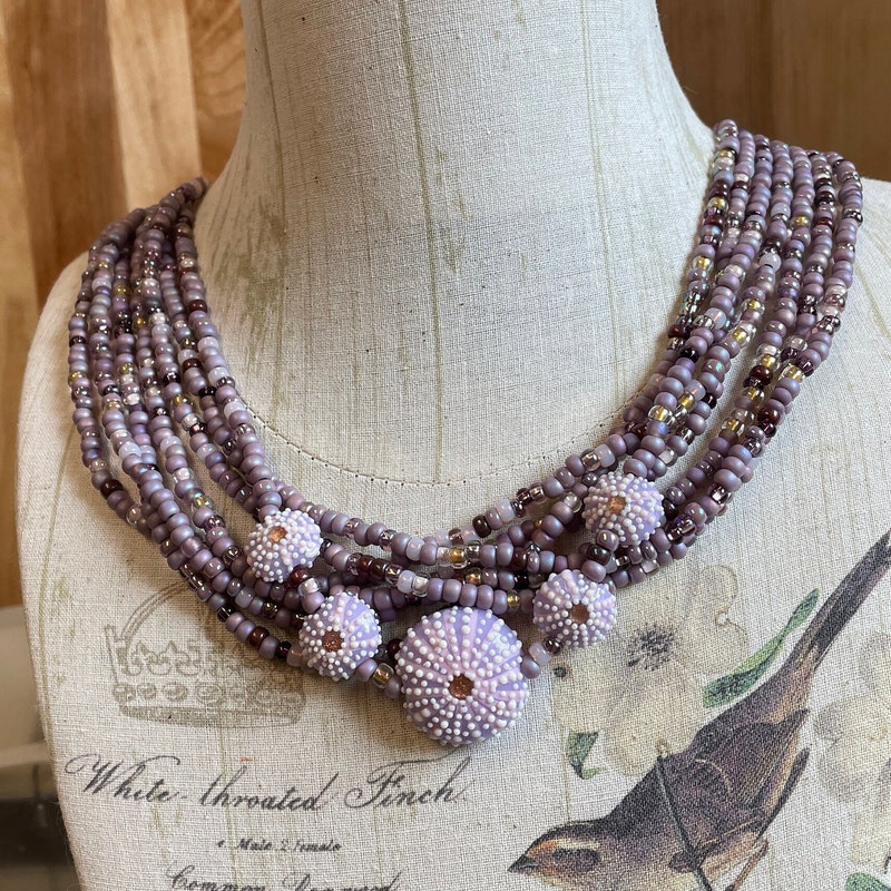Lampwork Bead Necklace - Etsy