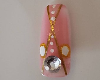 Acrylic nails | Etsy