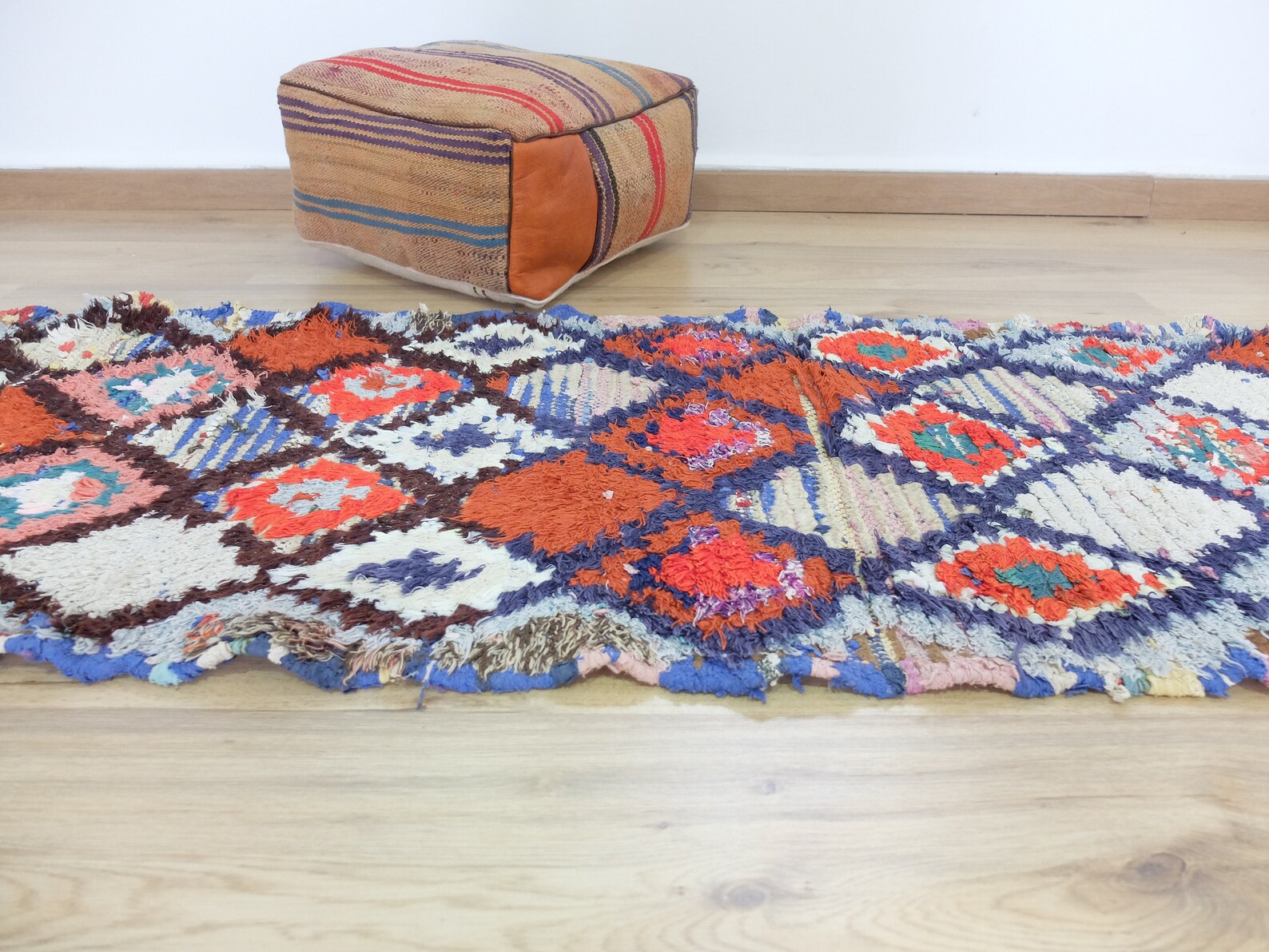 70 X 23 Inches-rug Moroccan . Vintage Azilal Rug Hand Woven by - Etsy