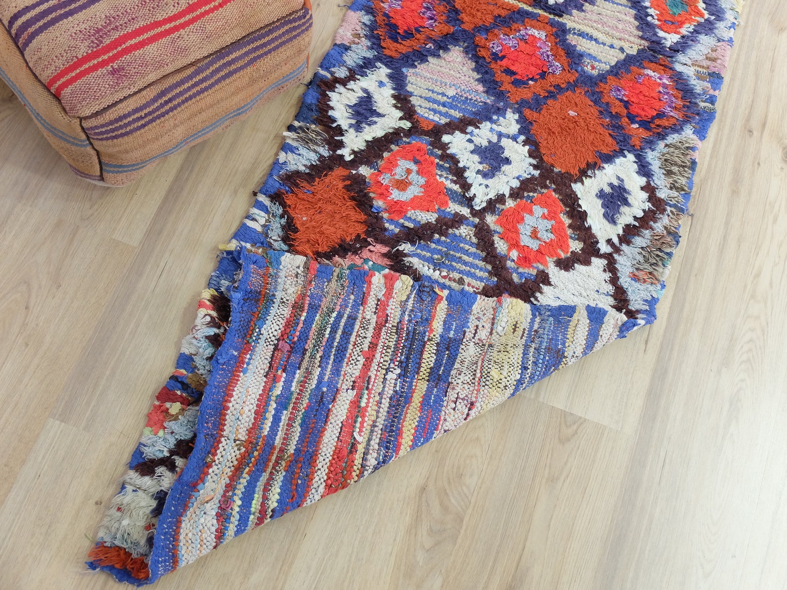 70 X 23 Inches-rug Moroccan . Vintage Azilal Rug Hand Woven by - Etsy