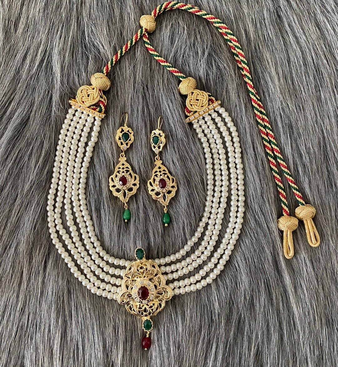 Stunning Moroccan Women Necklace With Geometric Design and - Etsy