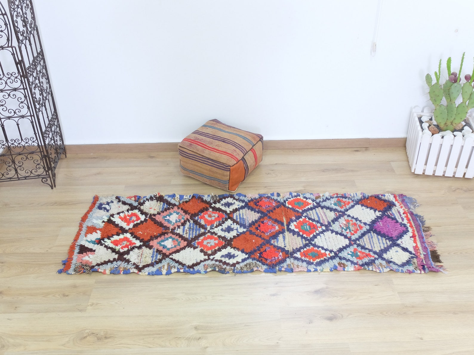 70 X 23 Inches-rug Moroccan . Vintage Azilal Rug Hand Woven by - Etsy