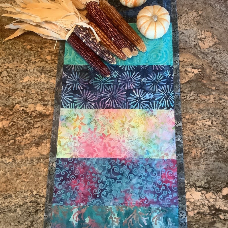 Batik Table Runner - Etsy