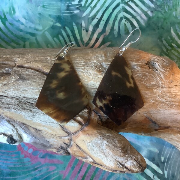 Tortoise Earrings - Etsy