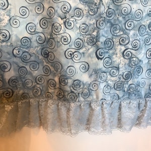 AMISH Apron in Blue Batik Full Apron Large Handmade in the USA Gift ...