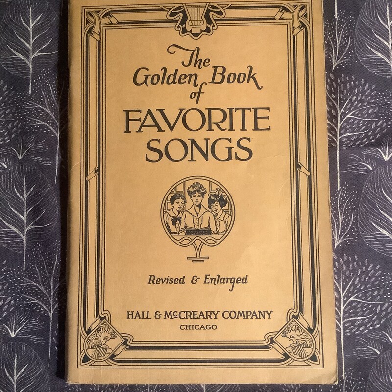 Vintage Song Book - Etsy
