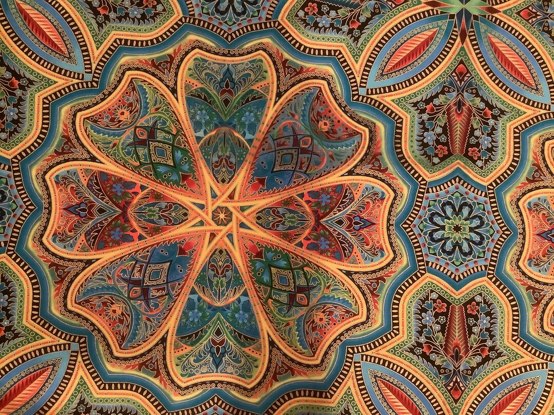 Very Rare Stunning Lumina Fabric Peggy Toole for Robert Kaufman, FAT ...