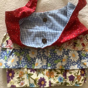 PURSE Ruffled Dress - Shoulder Bag - Tote - Women’s Cute Bag ...
